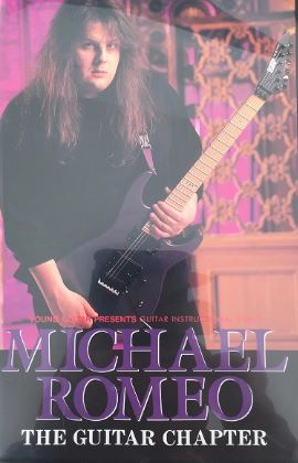 SYMPHONY X MICHAEL ROMEO GUITAR CHAPTER TABLATURE BOOKLET DVD ARPEGGIOS ...